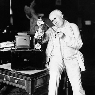 توماس ادیسون و اختراعات مرتبط با فیلم و انیمیشن - شبکه ایستانما